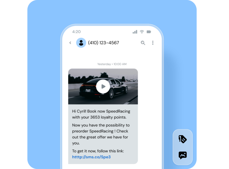 MMS messaging service - Sinch