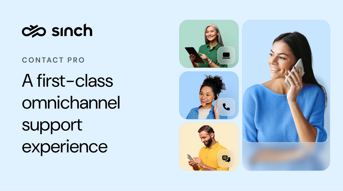 Contact Pro | Sinch's Omnichannel Cloud Contact Center