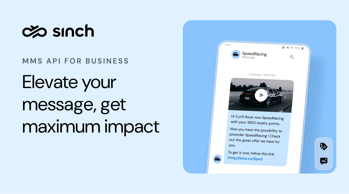 Multimedia messaging services API for business | Sinch