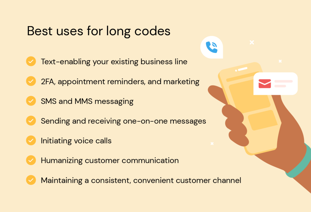 Long Code vs. Short Code SMS - Sinch
