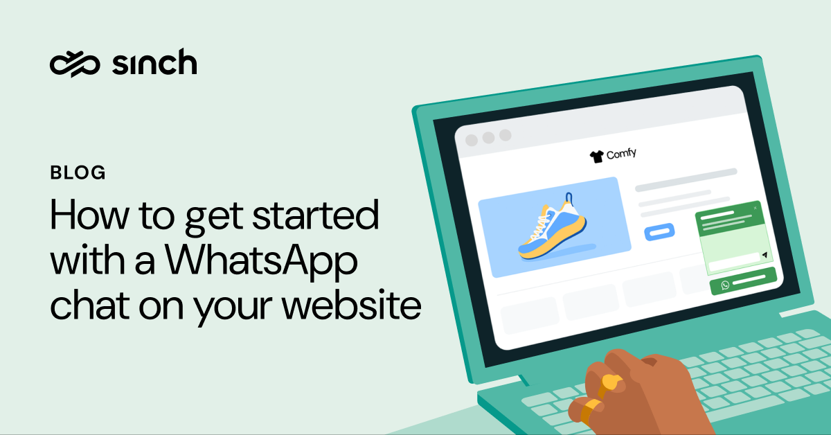 Explained: How the WhatsApp chat works on my website - Sinch