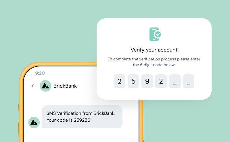 Two-factor authentication text messages - Sinch