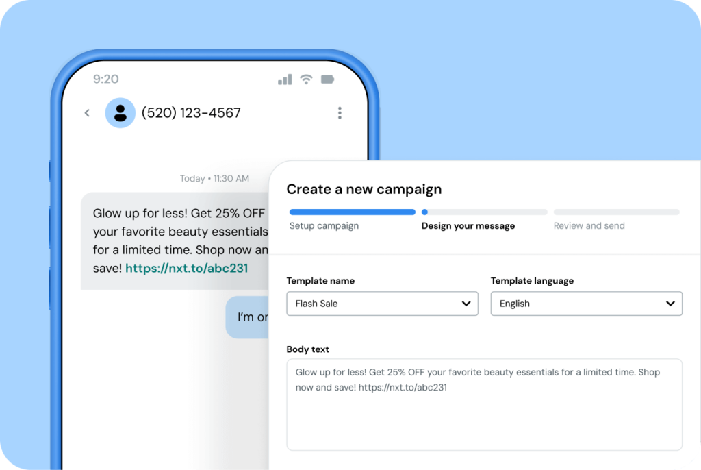 Text alert system for businesses | Sinch Engage