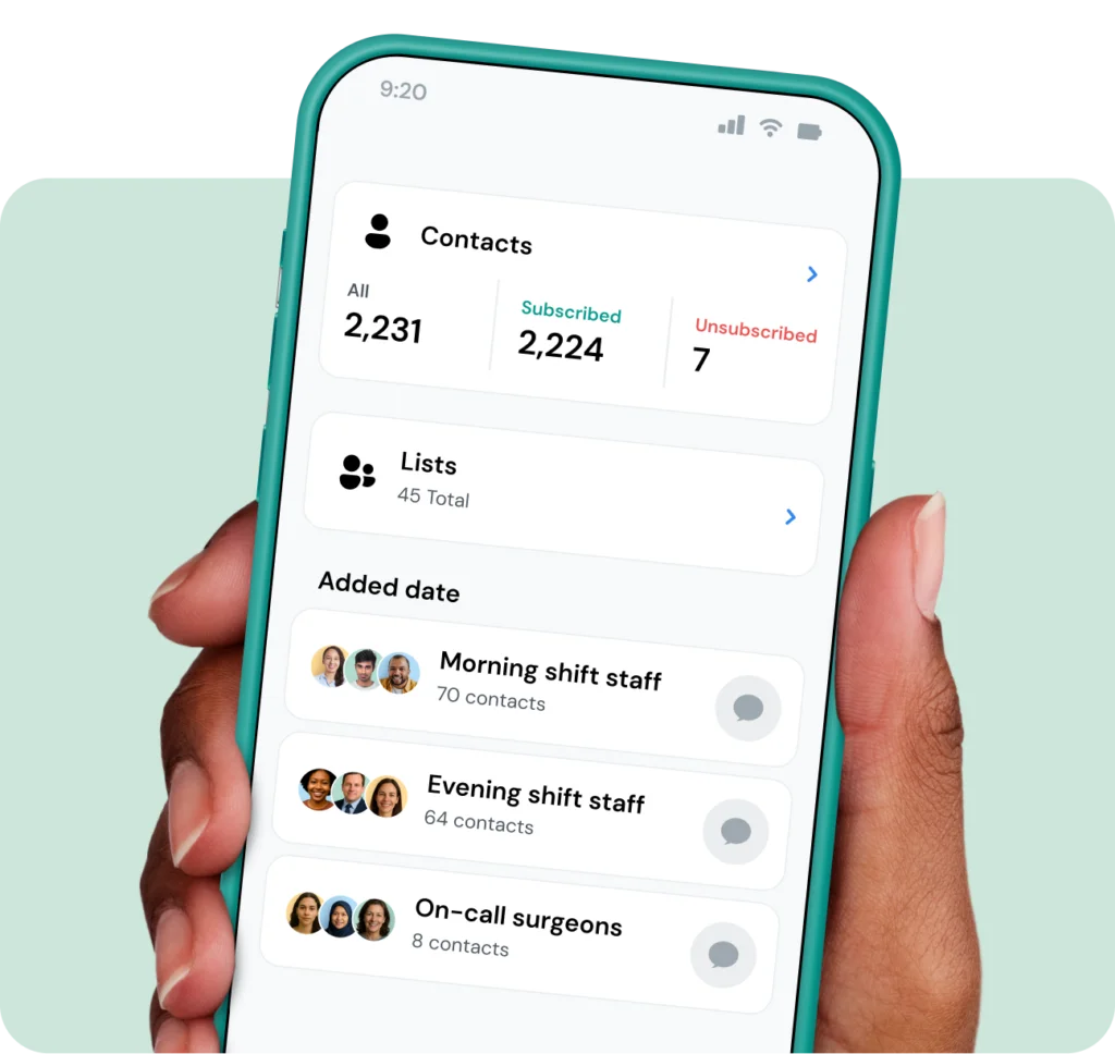 Secure Business Messaging & SMS Mobile App | Sinch Engage