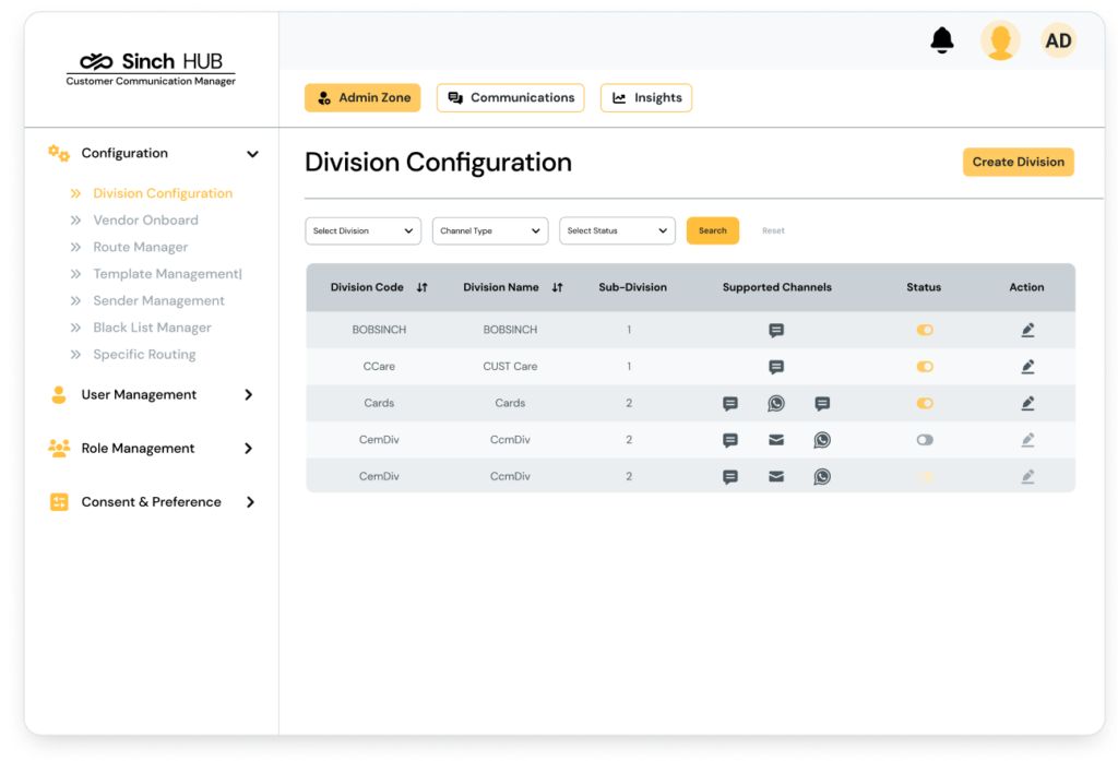 Dedicated communication platform for enterprises - Sinch