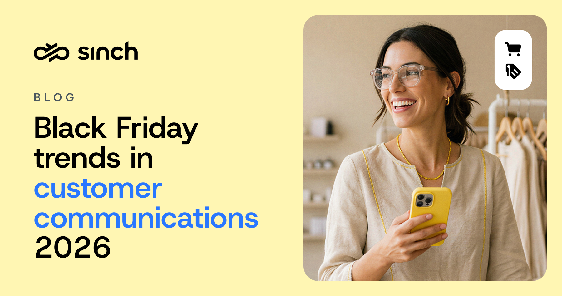 Black Friday trends 2026: Data & consumer insights | Sinch