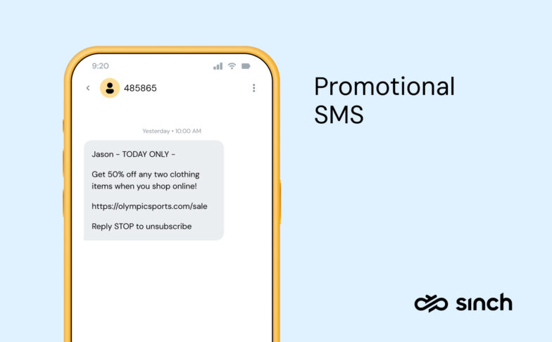 40+ Promotional Text Messages Examples & Templates [2025] - Sinch