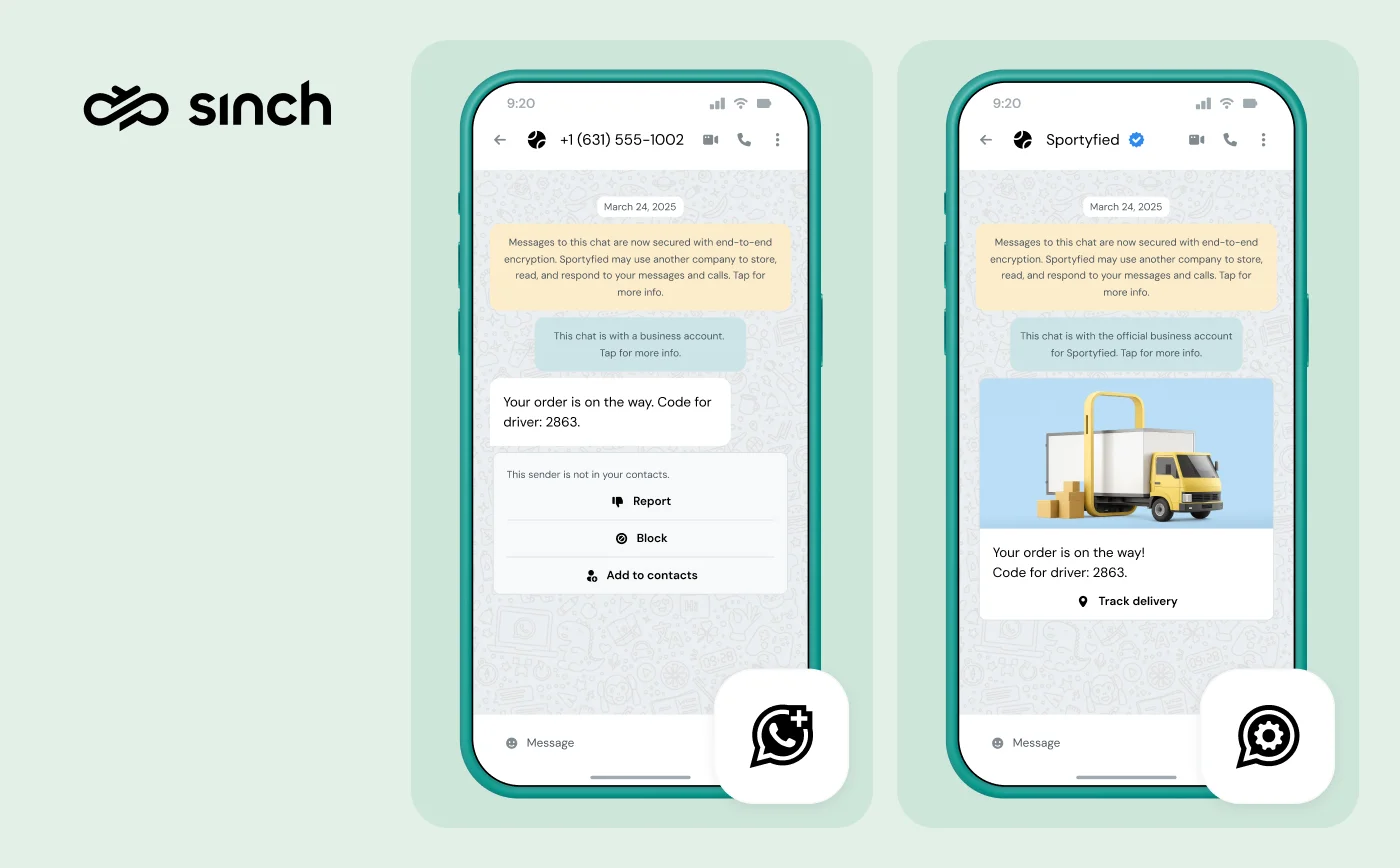 What’s the Difference Between WhatsApp Business App vs. API? - Sinch