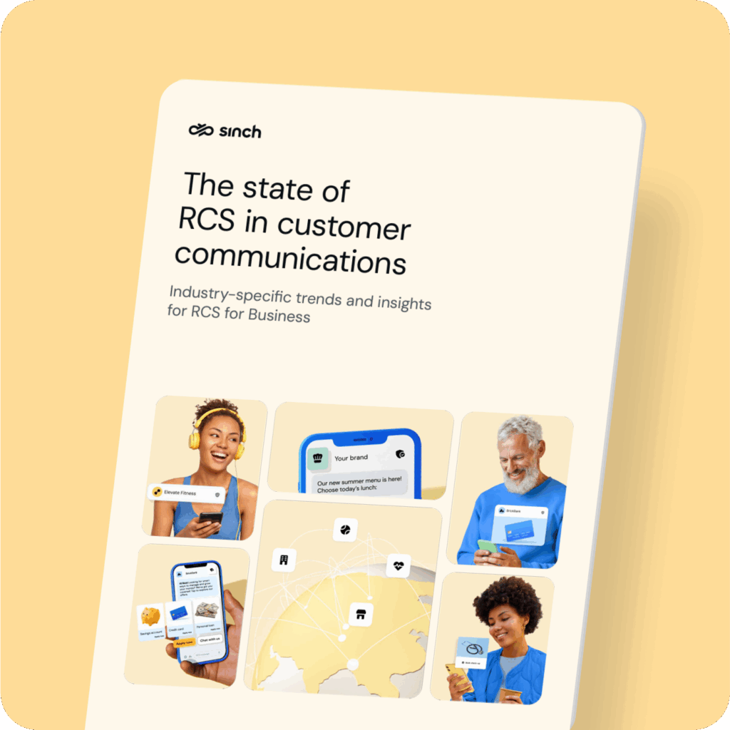 The state of RCS in customer communications - Sinch