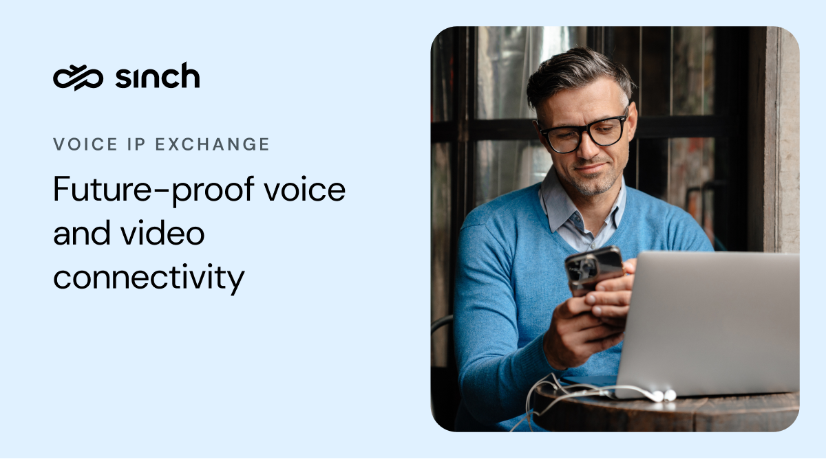 Sinch Voice IP Exchange | Future-proof global voice & video connectivity