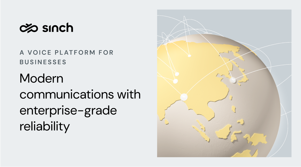 Enterprise Voice Platform | Sinch Voice