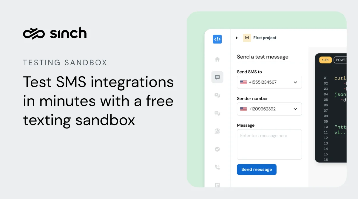 Texting sandbox: SMS API testing & simulation | Sinch