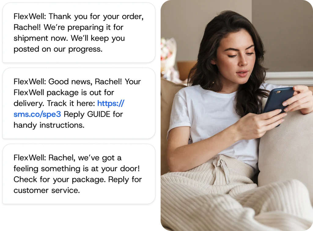 35 automated text message examples - Sinch Engage